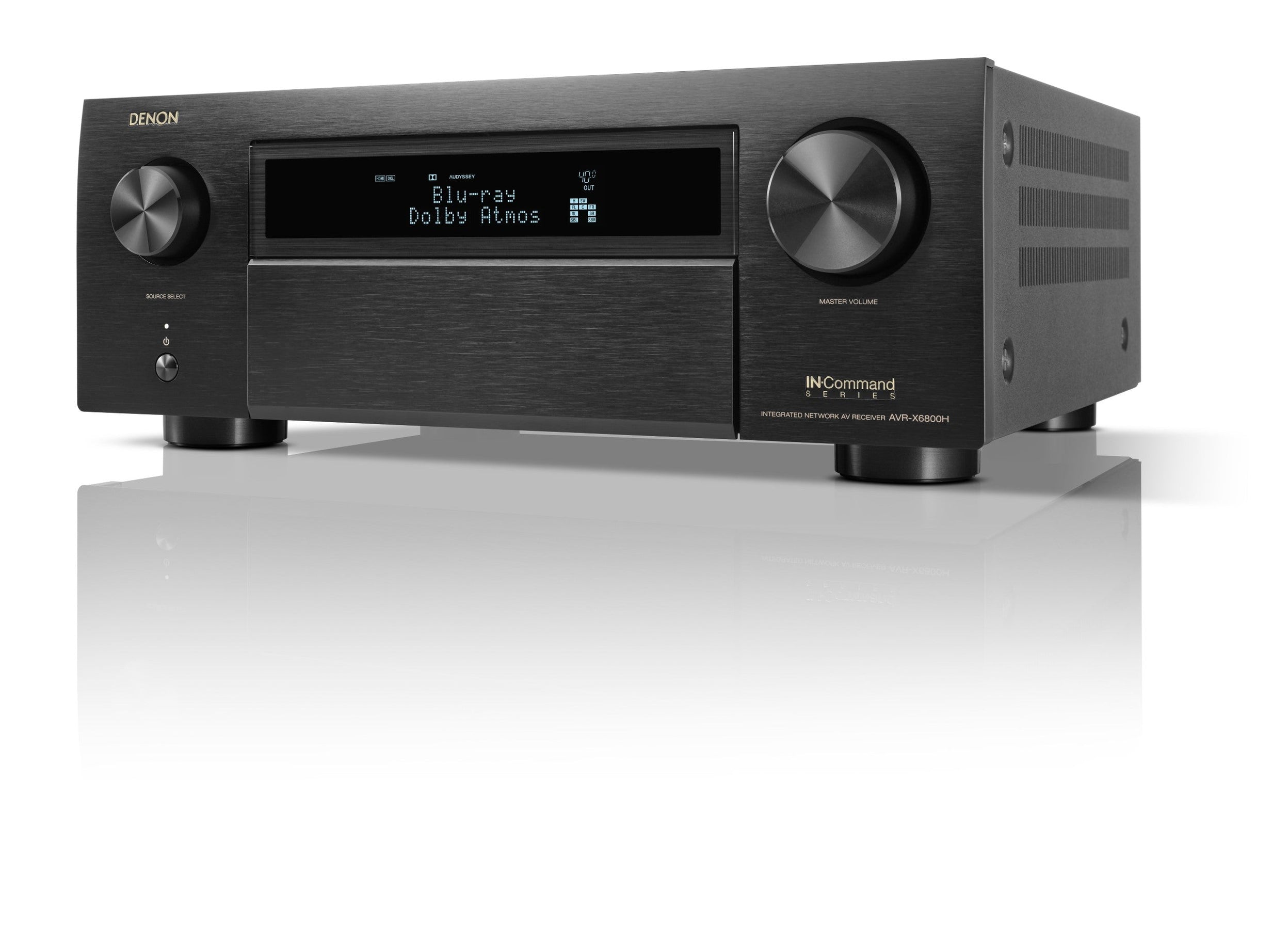 Denon AVR-X6800H 11.4 Channel 8K A/V Receiver with 3D Audio and Dirac ...