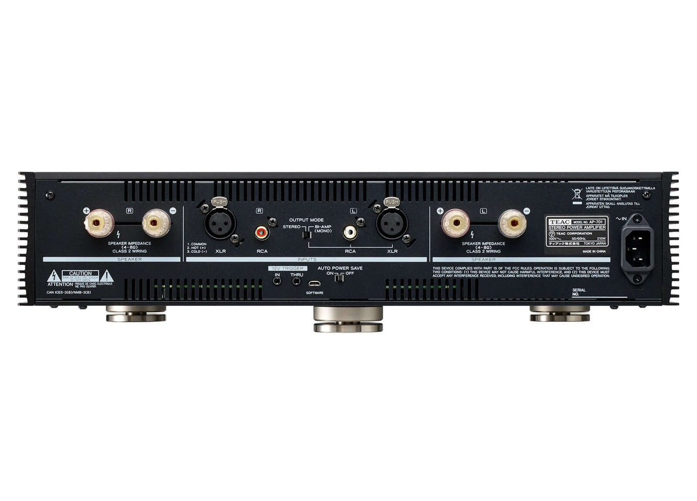 TEAC AP-701 Stereo Power Amplifier – Safe and Sound HQ