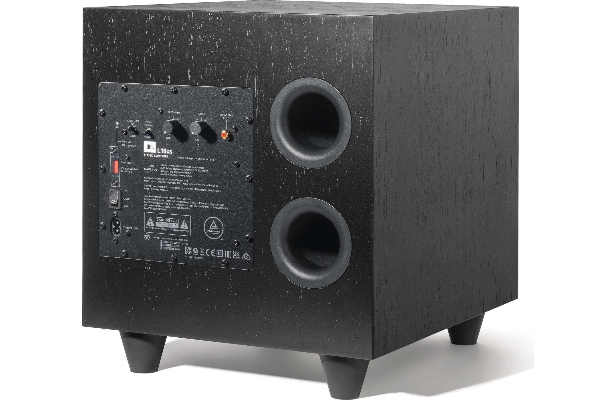 JBL L10CS Classic Series Powered Subwoofer — Safe and Sound HQ