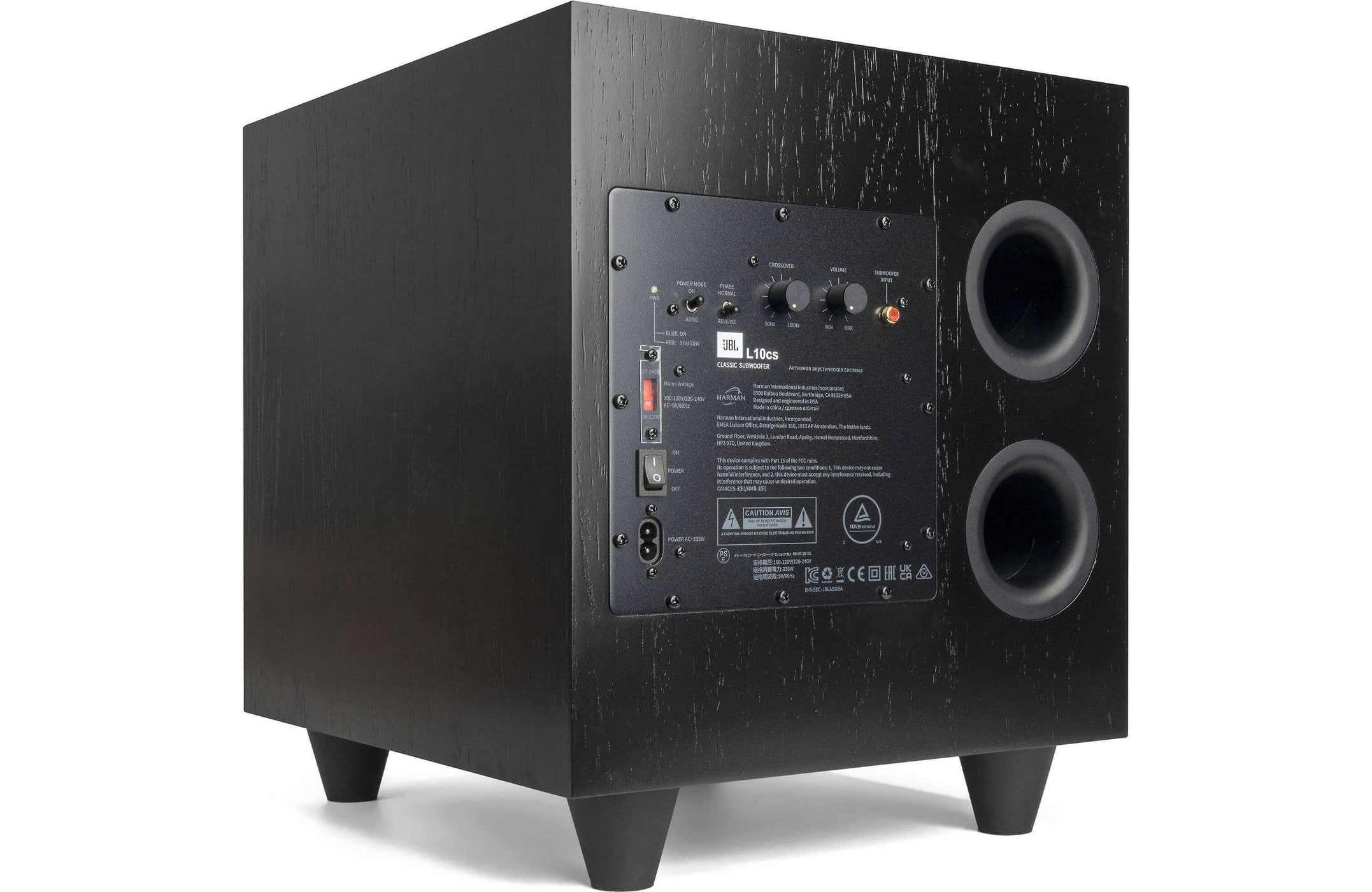 JBL L10CS Classic Series Powered Subwoofer — Safe and Sound HQ