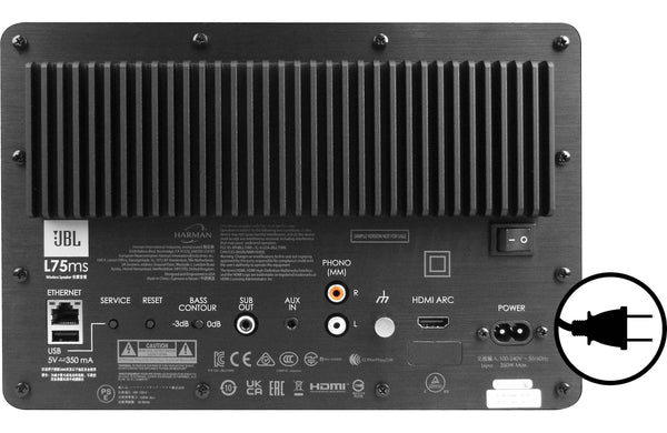 JBL L75MS Black Edition Integrated Music System — Safe and Sound HQ