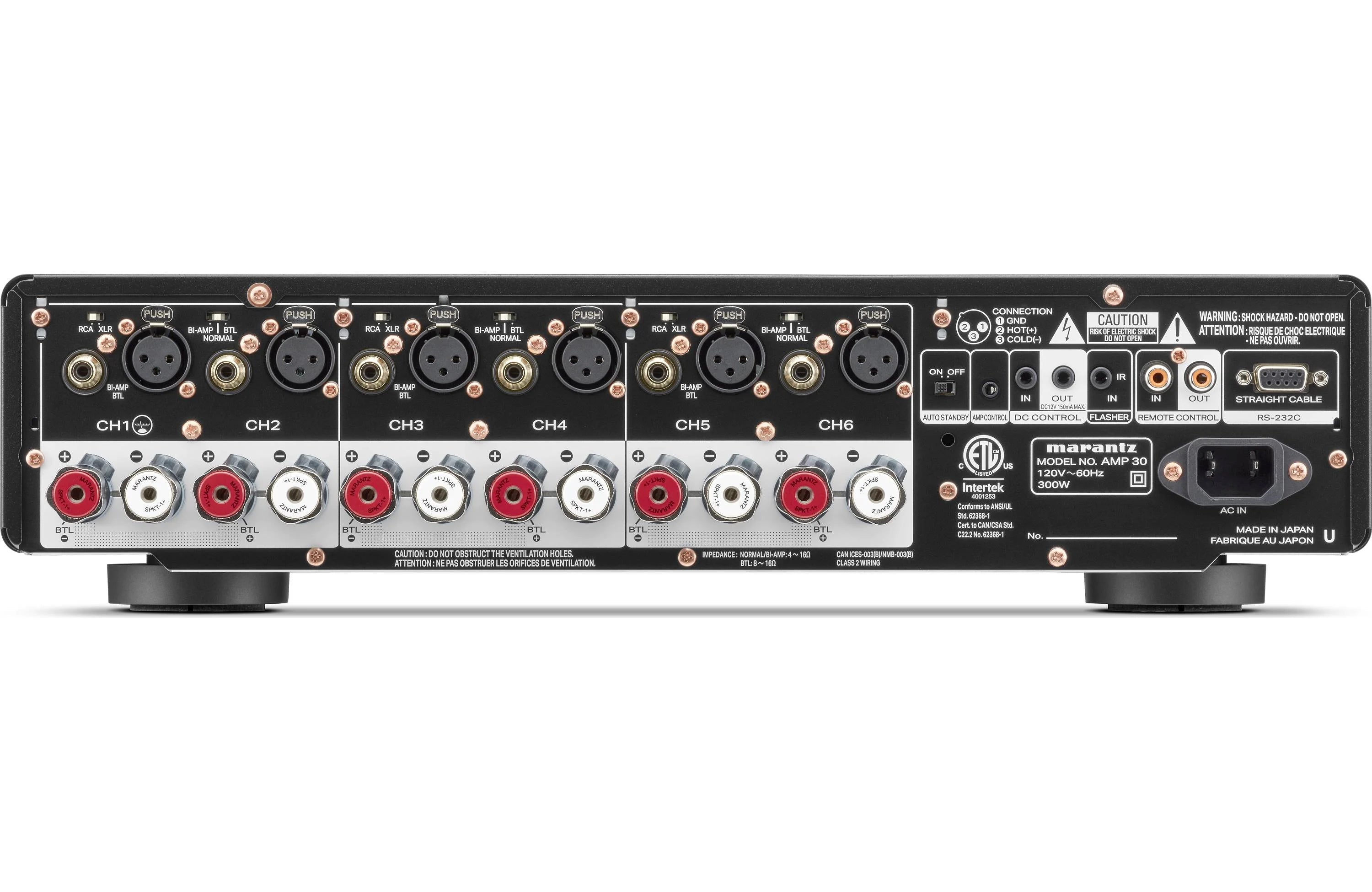 Marantz AMP 30: Slimline 6 Channel Power Amplifier – Safe and Sound HQ