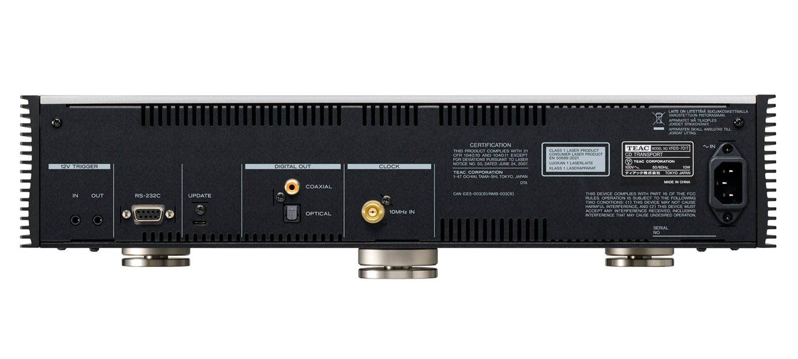 TEAC VRDS-701T 70th Anniversary CD Transport — Safe and Sound HQ