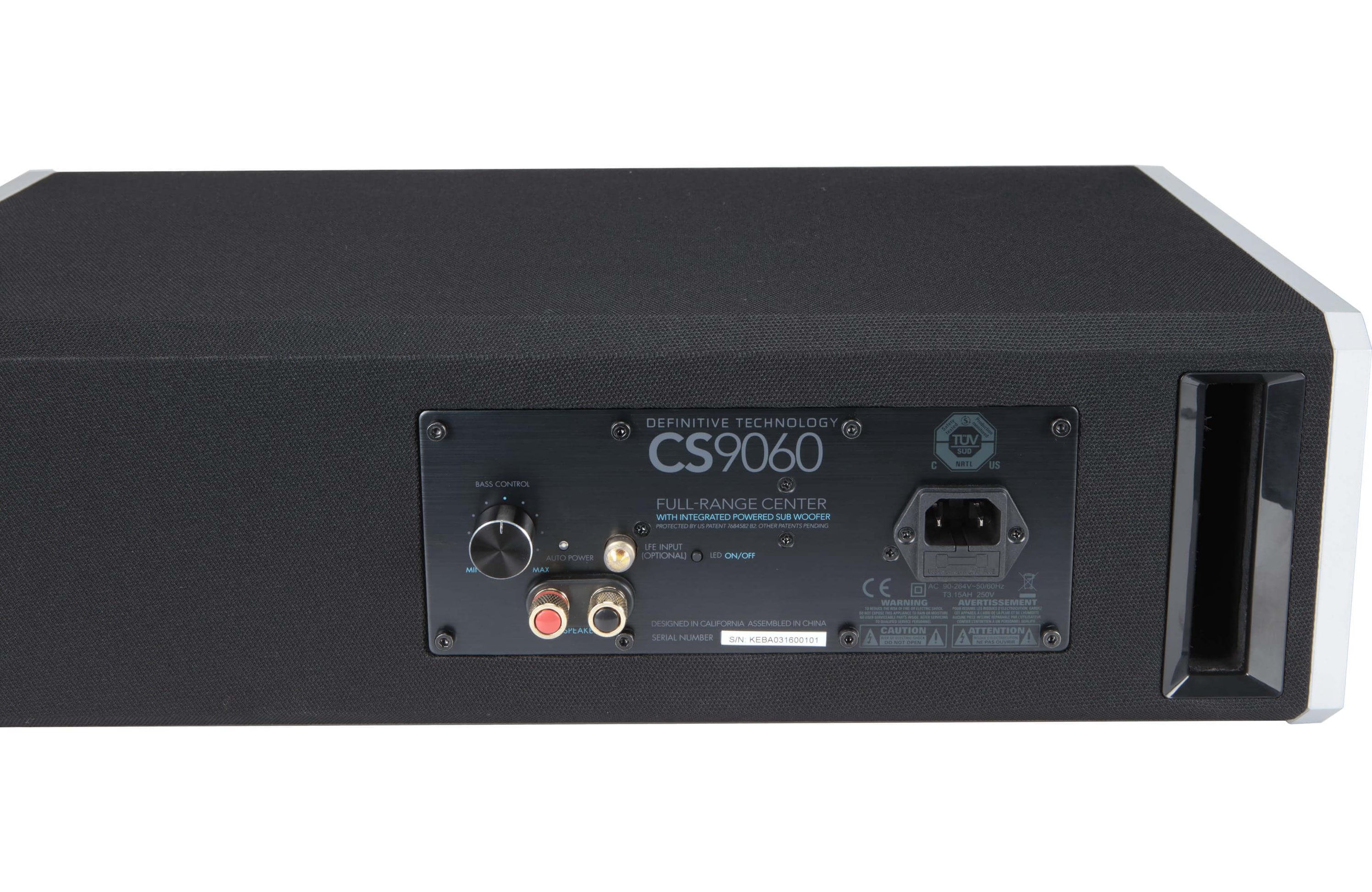 Definitive Technology CS9060 Center Channel Speaker with Powered Subwo ...