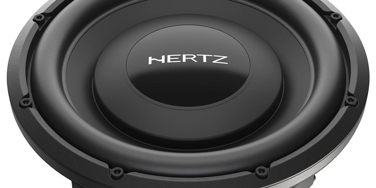 Hertz MPS 250 S4 Mille Pro Shallow Single Voice Coil 10" 4 Ohm Subwoof ...