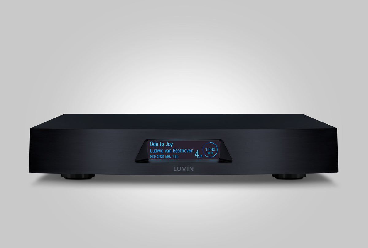 Lumin U1X Digital Transport and Streamer and Lumin X1 Power Supply ...